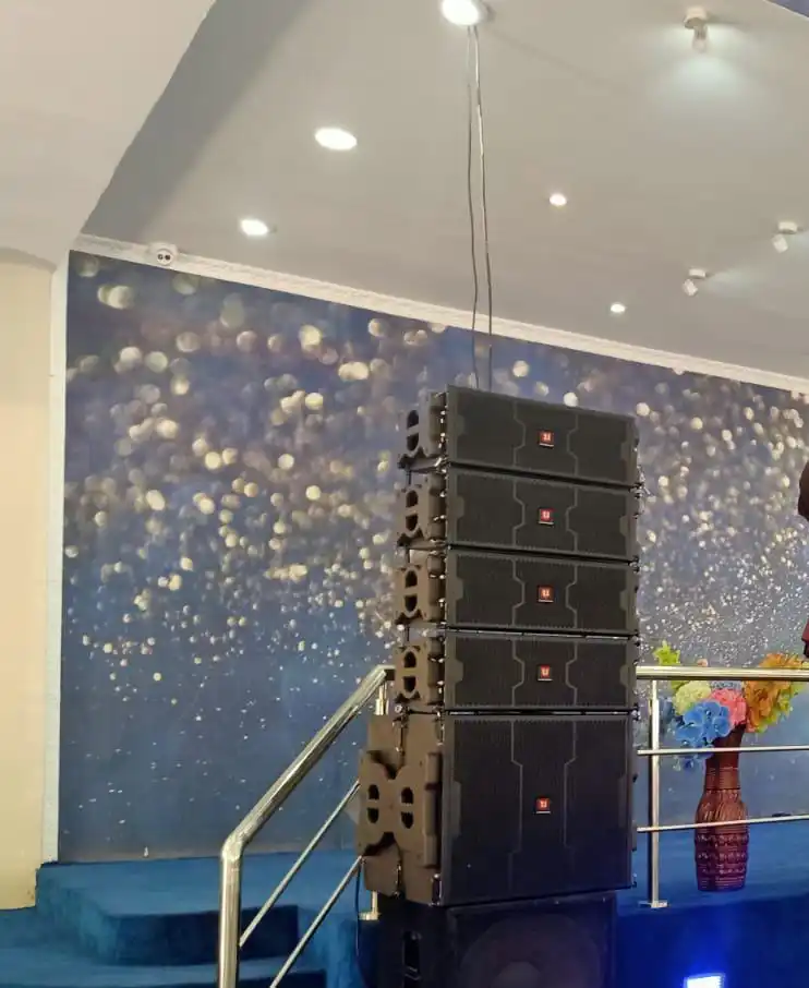 Dual 5 Inch Line Array - Professional Audio for Outdoor Events