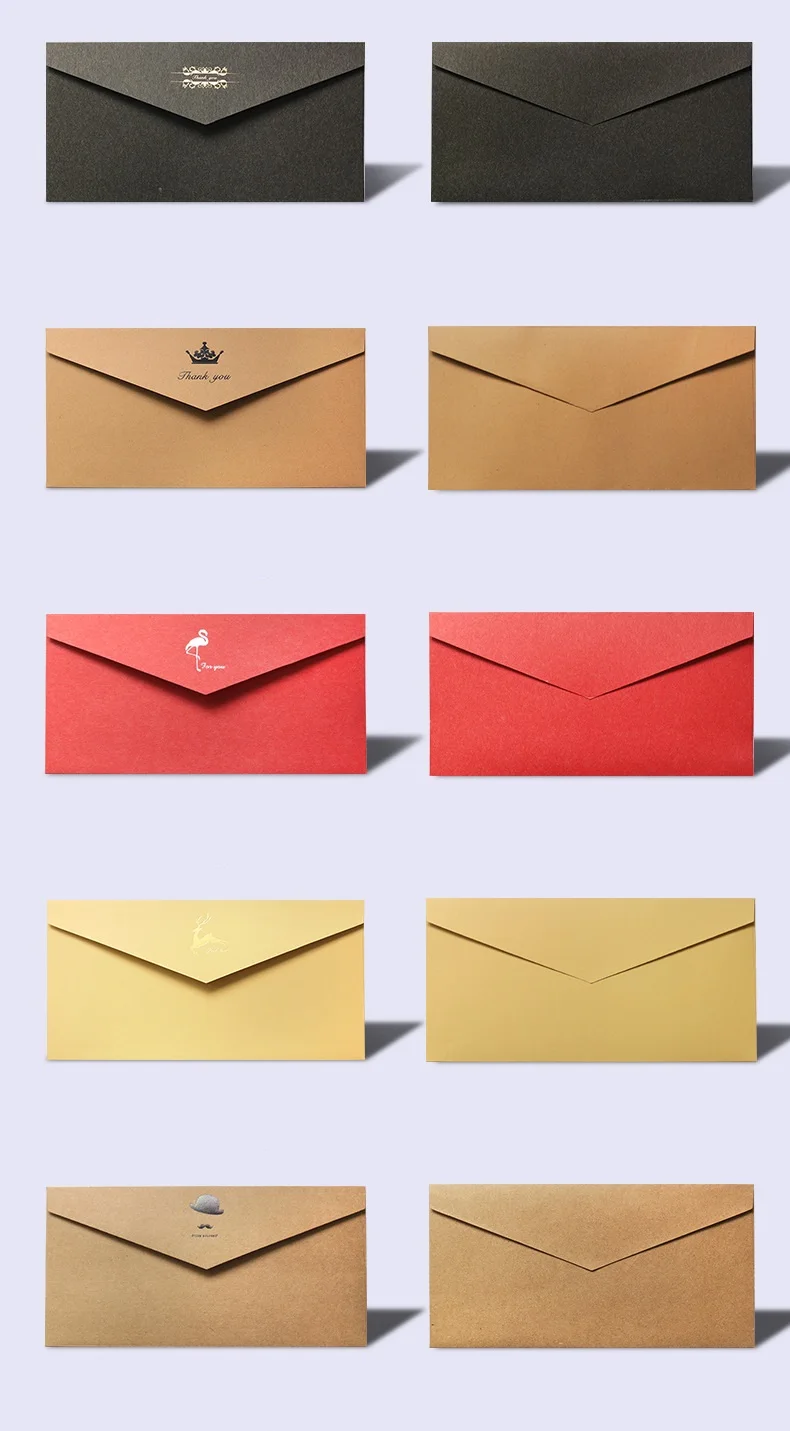 Kraft Paper 4x6 Invitation Envelopes For Wedding Baby Shower Thank You ...