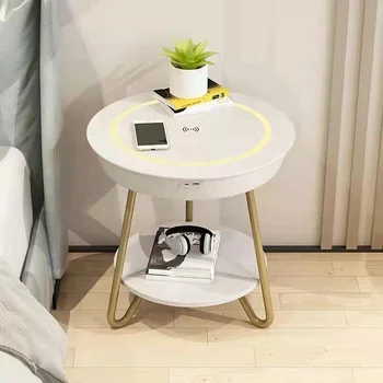 Modern Portable Round Smart Living Room Furniture With Usb Ports And ...
