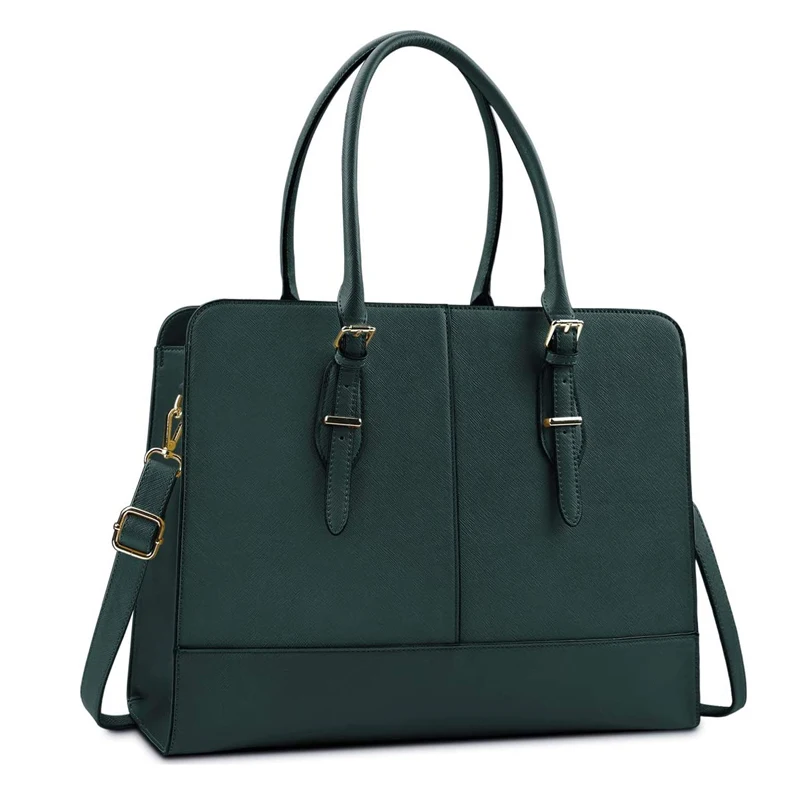 Waterproof Business Office Professional Large Capacity Women Leather ...