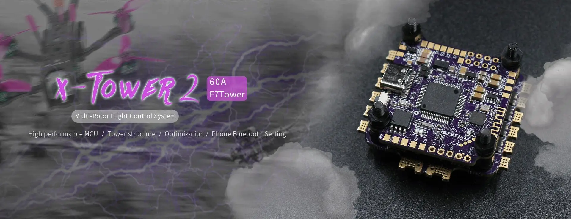 Flycolor X-tower2 F760a Stack Bl-32 High-performance Mcu Multi-rotor ...