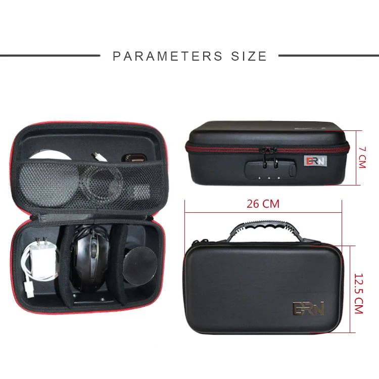 Small Zipper Zip up Case Lock Bag - Smell Proof & Waterproof