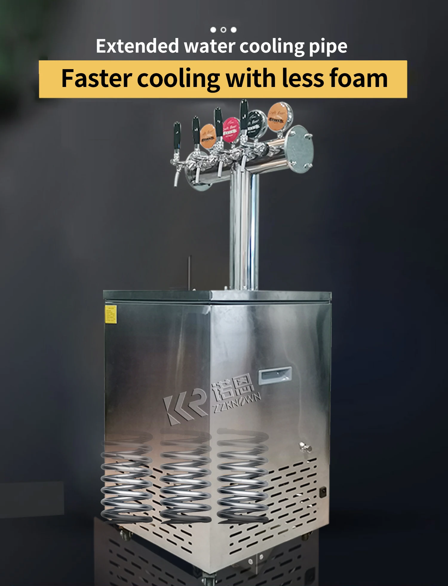 2024 3 Tanks Refrigeration Commercial Cold Drink Beverage Cooler ...