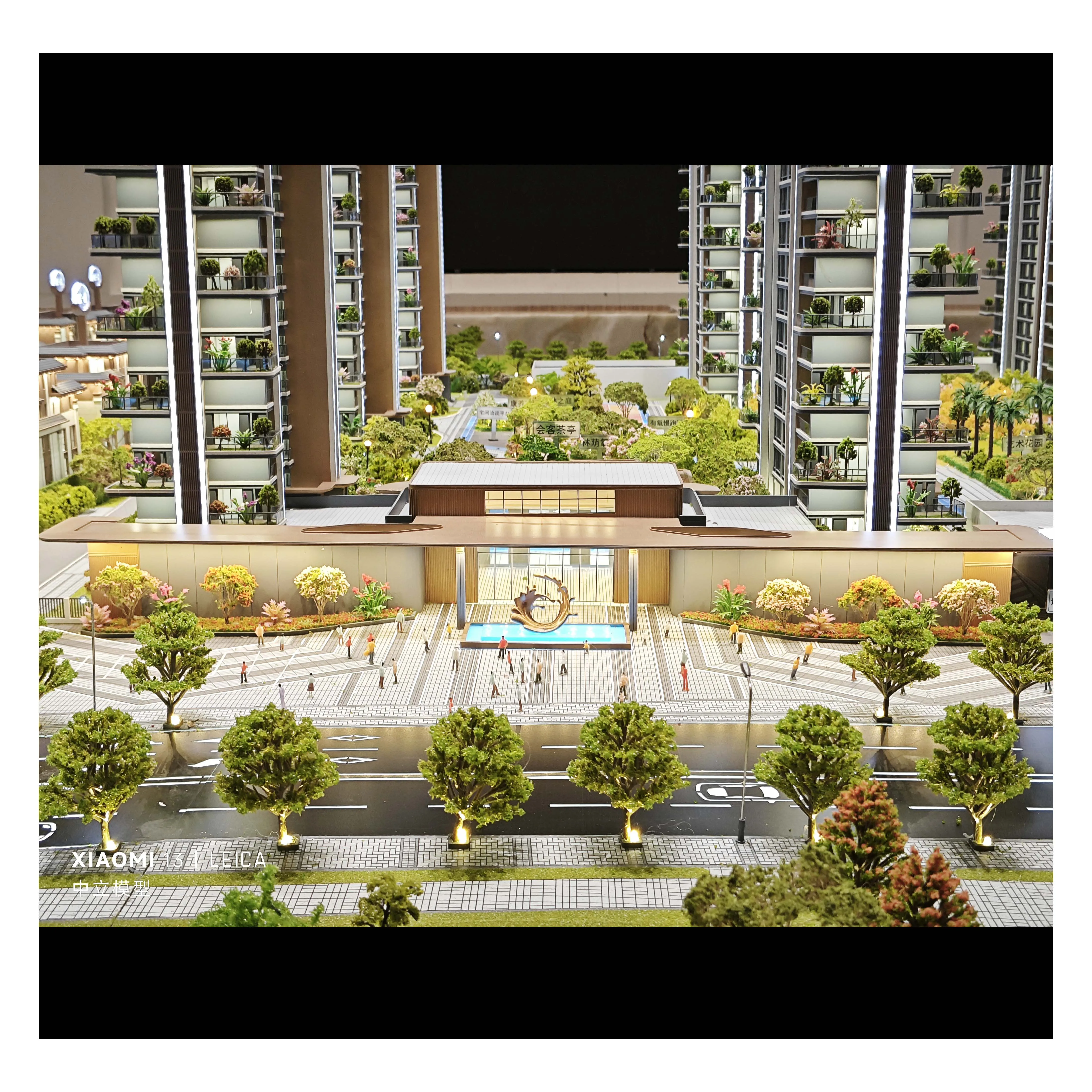 Modern Professional Scale Architectural Model Urban Planning Indoor ...