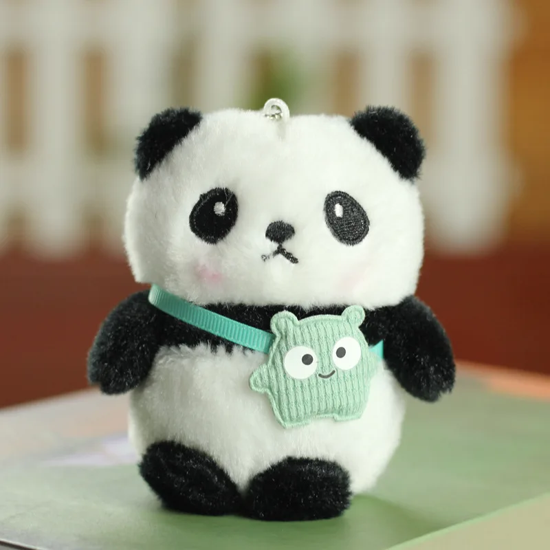 Custom Cartoon Panda Dolls Pendant Stuffed Animals Toys Panda Plush ...