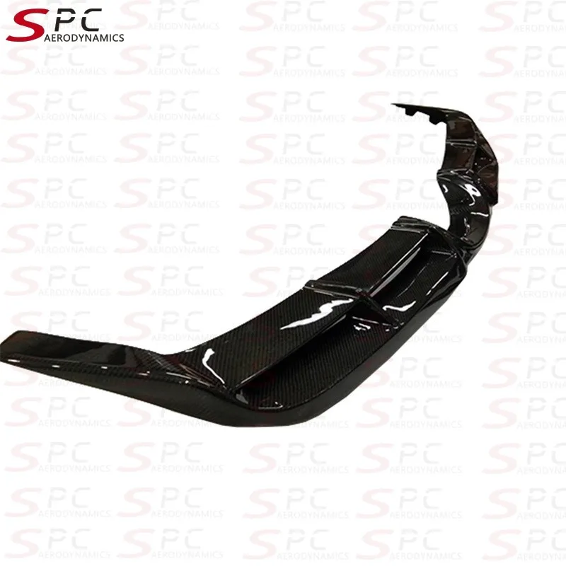 Spc Gt4 Carbon Fiber Rear Diffuser For Porsche Boxster Cayman 981 Gt4 ...