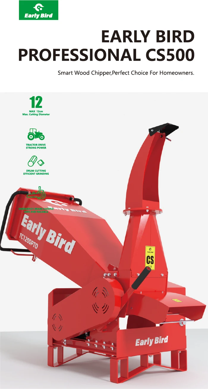 Garden Early Bird Tc1200pto Wood Chipper Chipper - Buy Garden Chipper ...