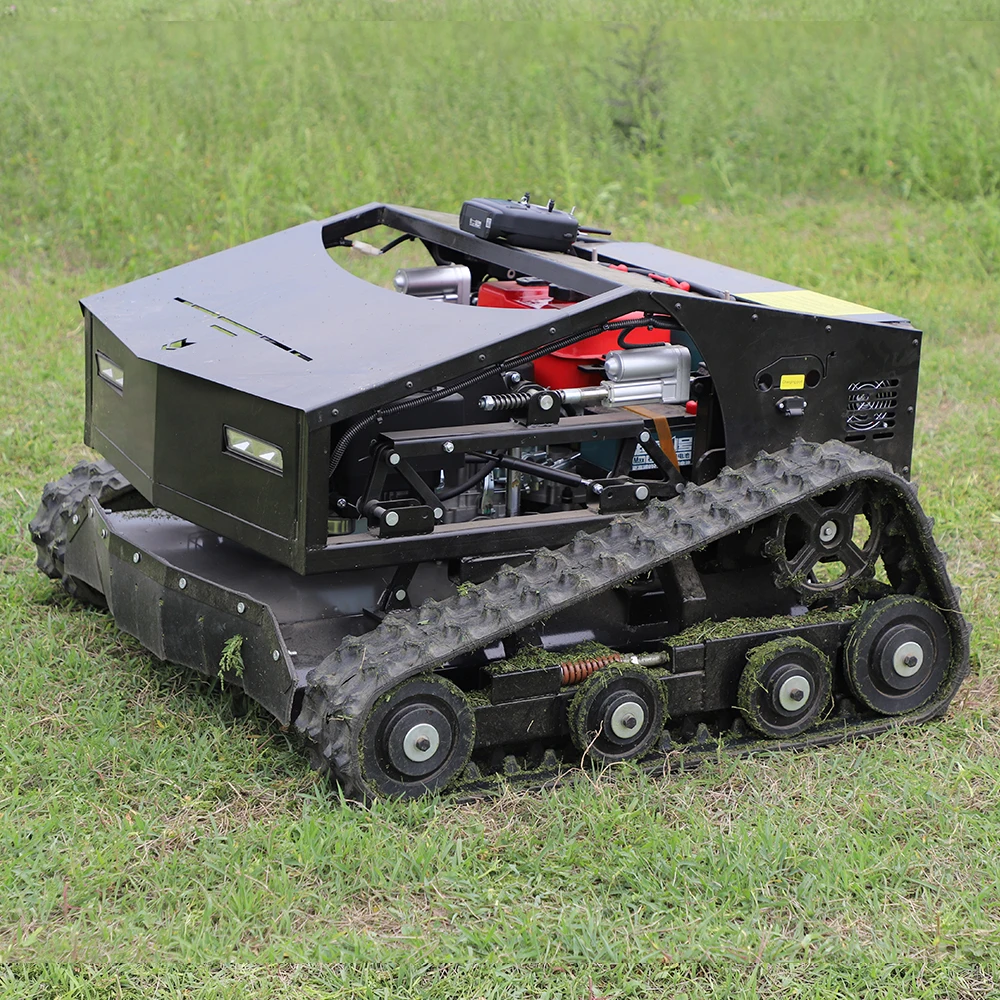 Upgraded Version Remote Control Lawn Mower Grass Lawn Mower Mini Robot ...