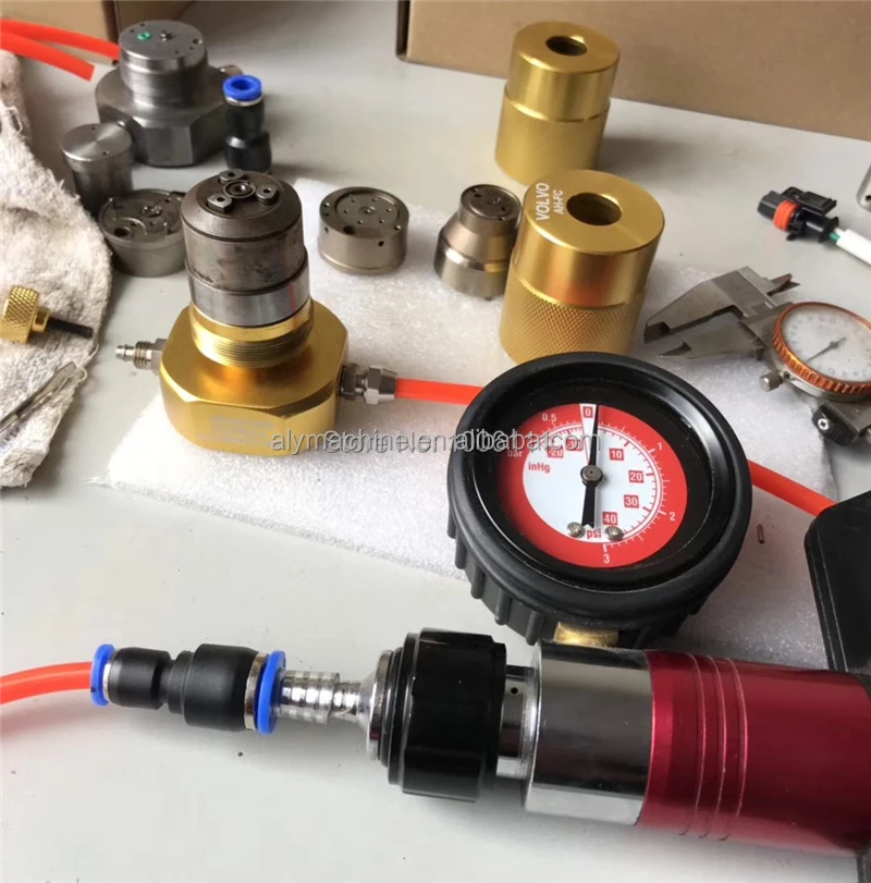 Diesel Common Rail EUI HEUI Injector Solenoid Valve Seal Testing Repair ...