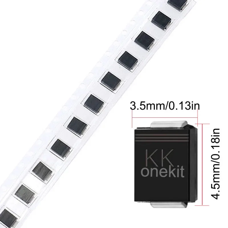 50pcs SMD TWO Way TVS Diode SMBJ5.0CA SMBJ6.0CA SMBJ7.C5A SMBJ12CA ...