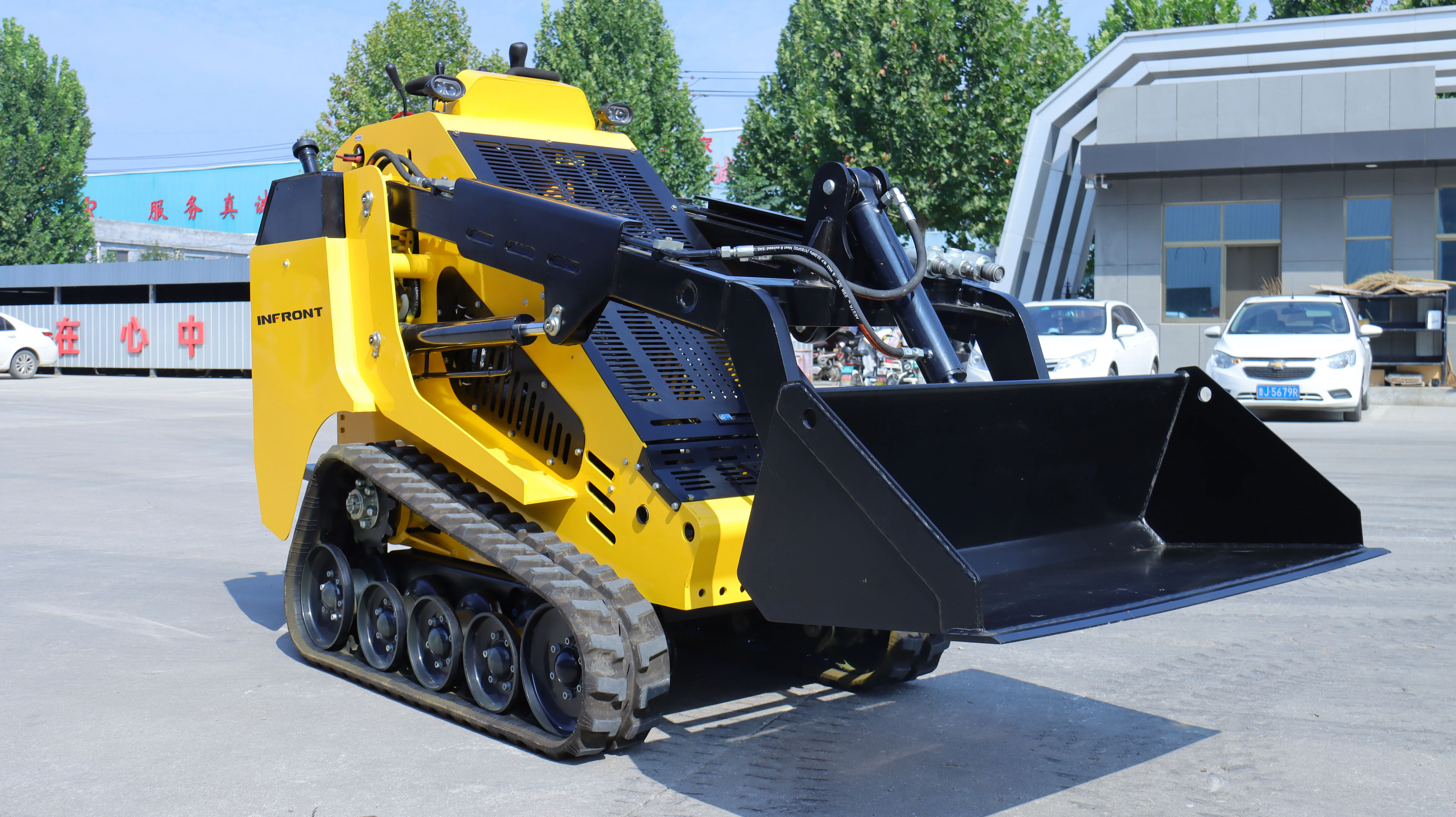 Mini Skid Steer Loader - 1 Ton, High Efficiency & Durability
