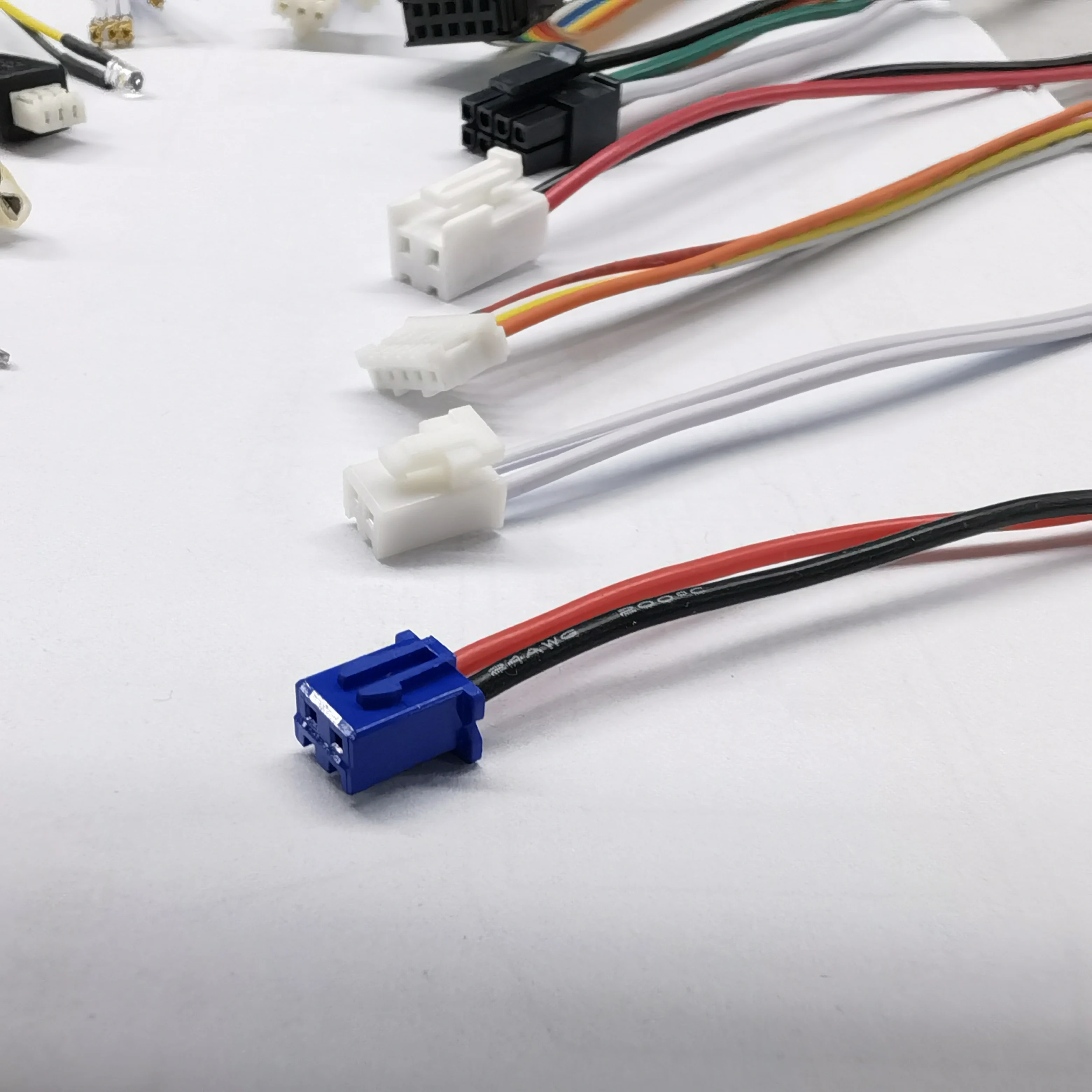 Custom OEM Cable SH ZH PH XH SM 1.0 1.5 2.0 2.54 Auto Connector Male to ...