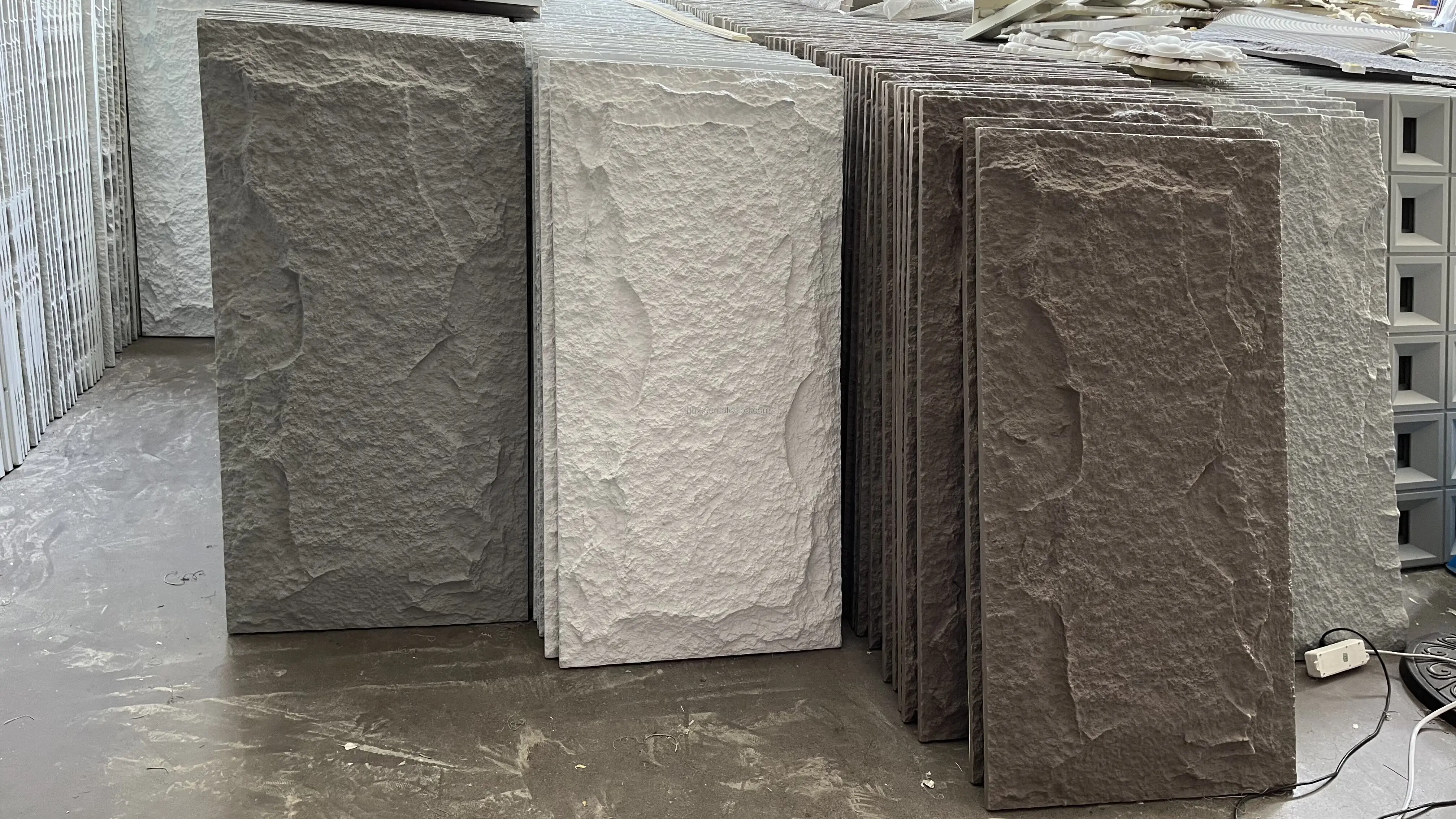 Best Quality Pu(polyurethane) Mushroom Wall Stone Panel For House ...