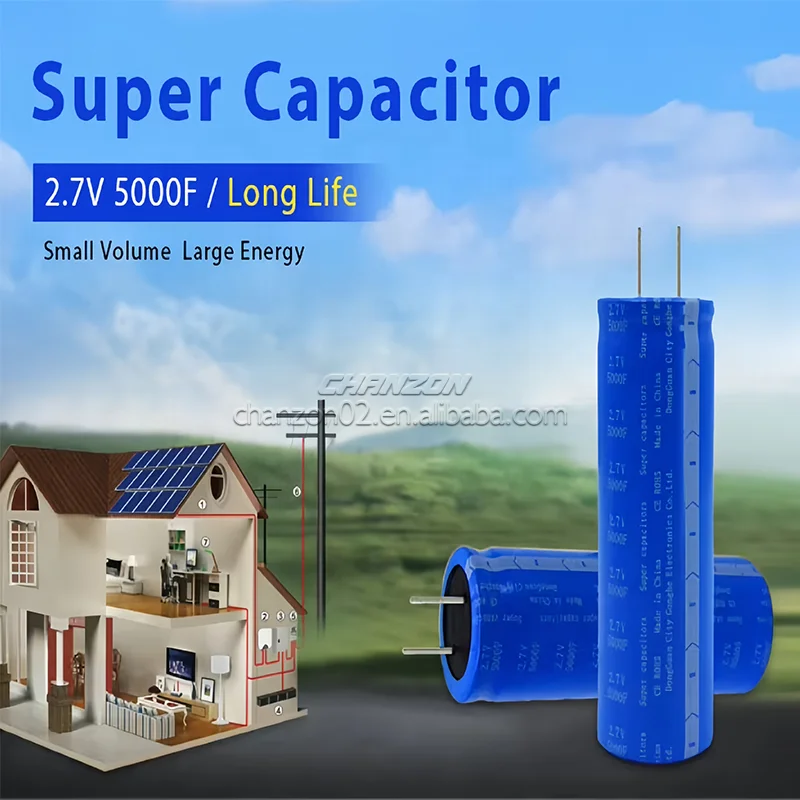 SuperCapacitor Series 2.7V 5000F Activated Carbon Graphene Farad Super ...
