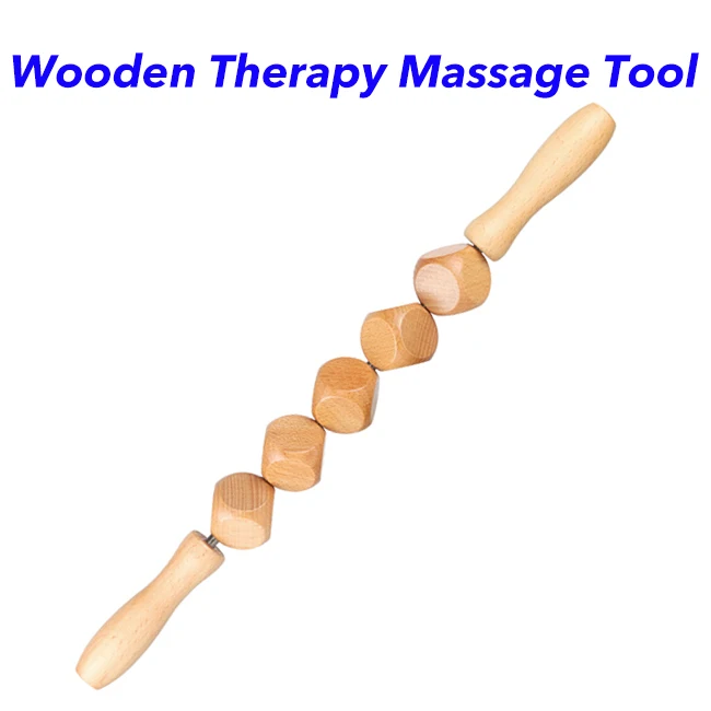 Maderotherapy Wood Therapy Tools - 6 Piece Lymphatic Drainage Massage ...