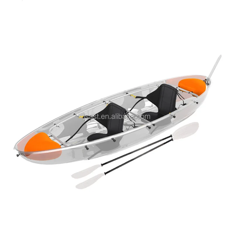 Glass Bottom Fishing Kayak Crystal Inflatable Leisure Canoe Clear Small ...