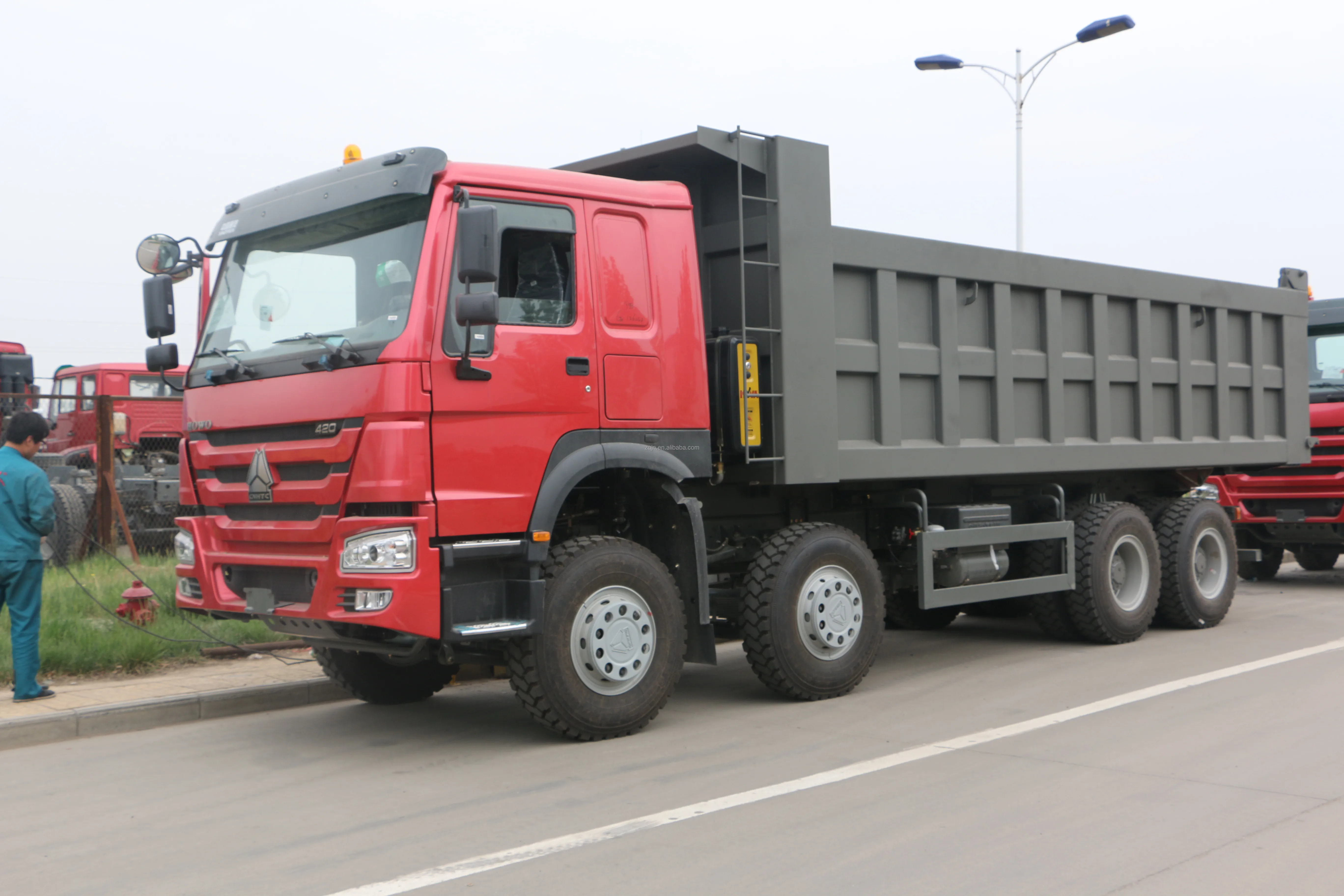 12 Wheeler Tipper Truck Sinotruk Trucks Howo 8x4 Sand Transportation ...