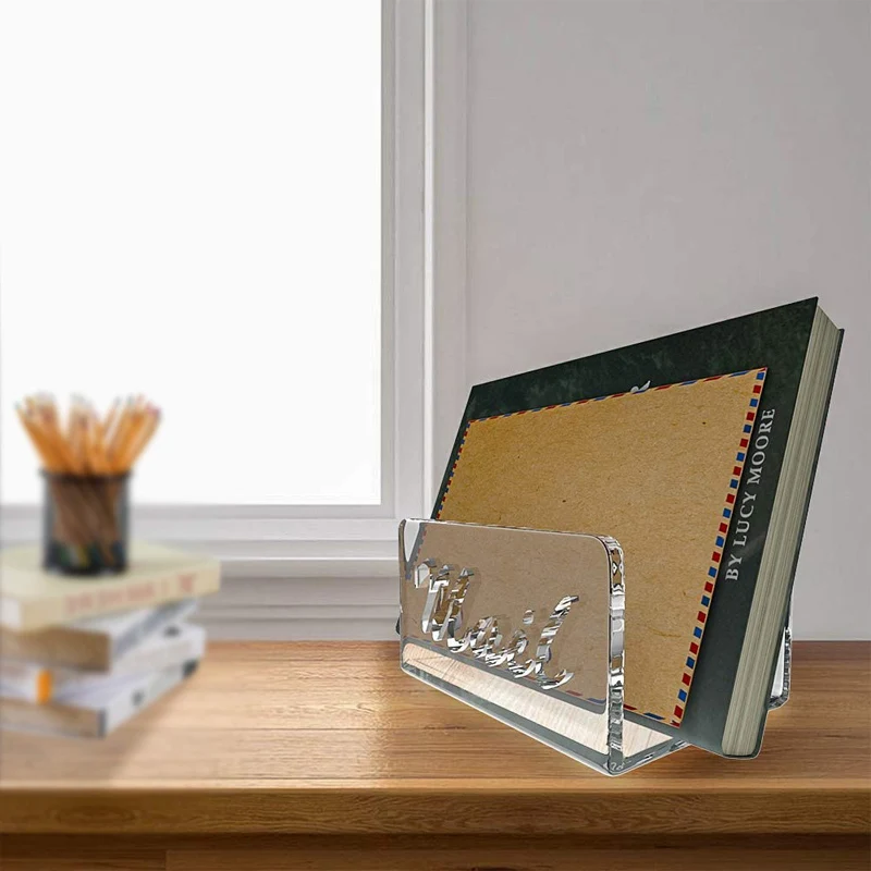 Countertop Acrylic Mail Holder Mail Organizer Modern Decorative Mail ...