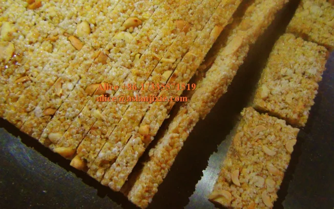 Marshmallow Cube Cutter - Efficient Nougat Cutting Machine