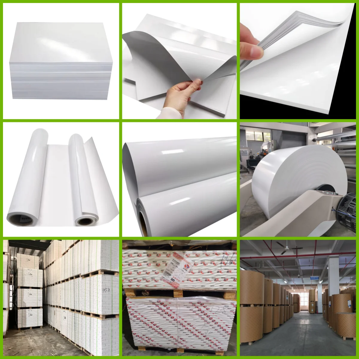 80 90 100gr Coated Glossy Matt Art Couche Paper for Gift & Craft