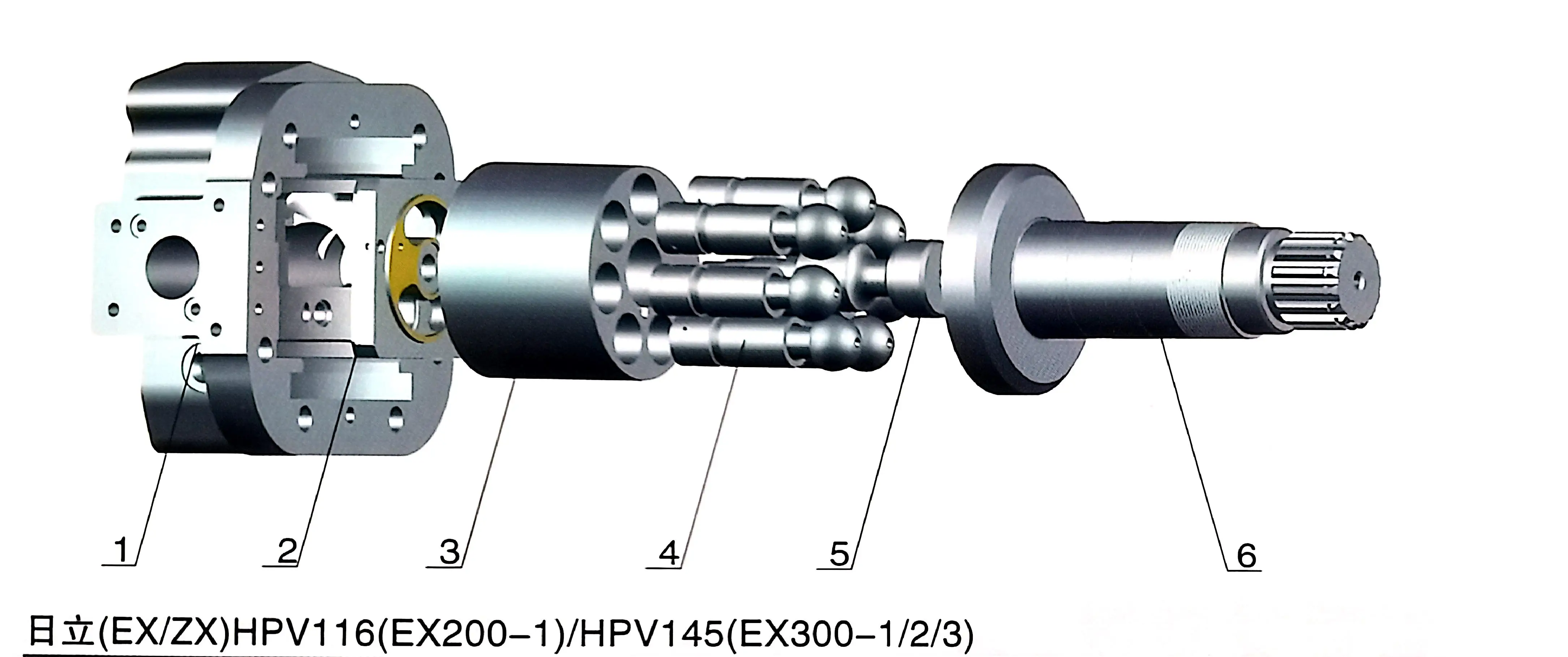 HPV145 Hydraulic Pump 9195242 9207291 for Hitachi ZX330-3 ZX350K-3 ...