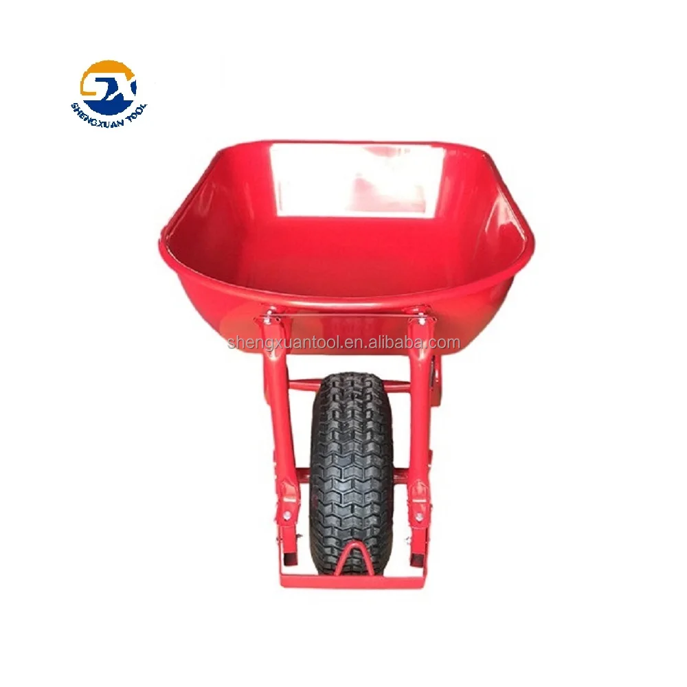 Agricultural Wheelbarrow One Wheel Wheelbarrows Kids Metal Wheelbarrow ...