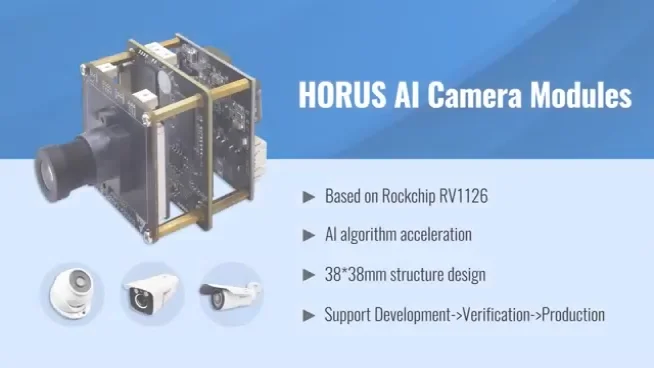 Ai Ipc Rockchip Rv1126 Imx415 Sony Lens Camera Sensor Board Module Sdk ...