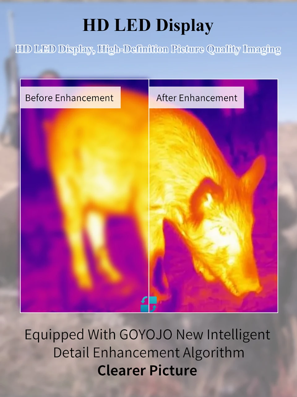 640*512 Monocular Hunting Cooled Thermal Imager Laser Range Thermal ...