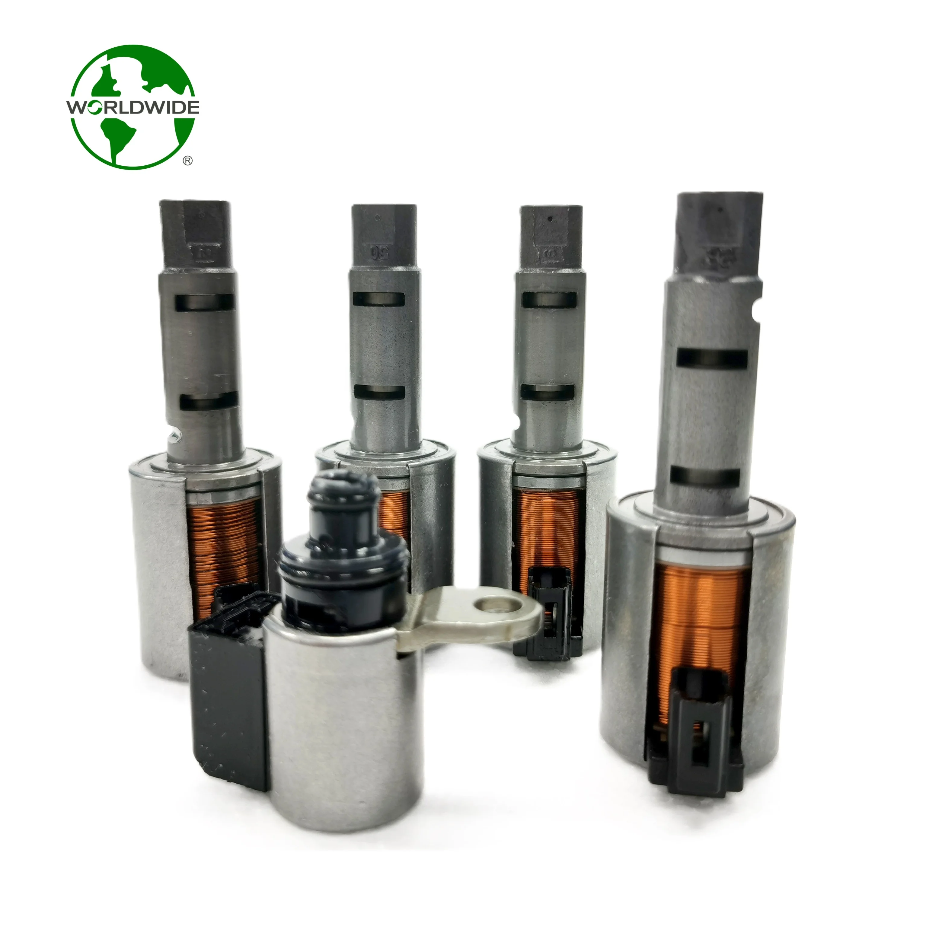 WWT Reman RE0F11A Solenoid Set Transmission Cvt7 JF015E 4*Pressure & 1 ...