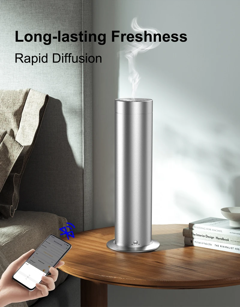 Smart Home Desktop 5V Aroma Oil Diffuser - Silent & App Controlled