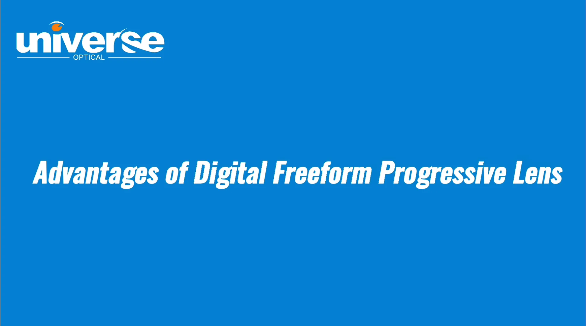 Customized Progressive Optical Lens In Iot Design In Index 1.60/1.67 ...