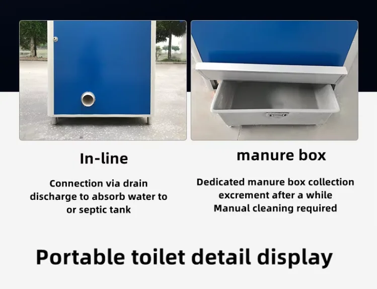 Modern Portable Toilets - Fast Install & Customized