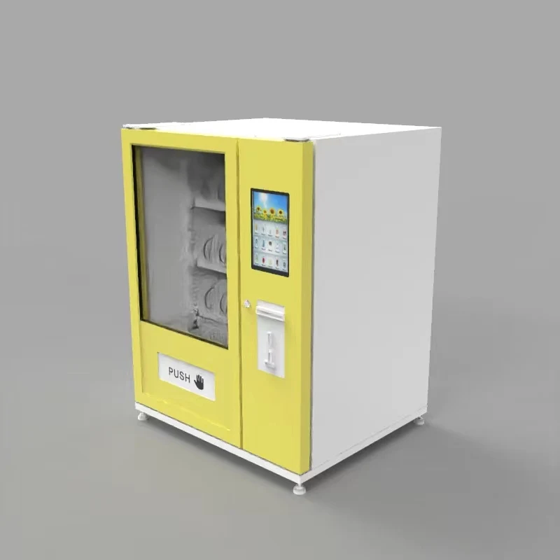 Small Mini Combo Vending Machine For Snack Drinks With Card Reader ...