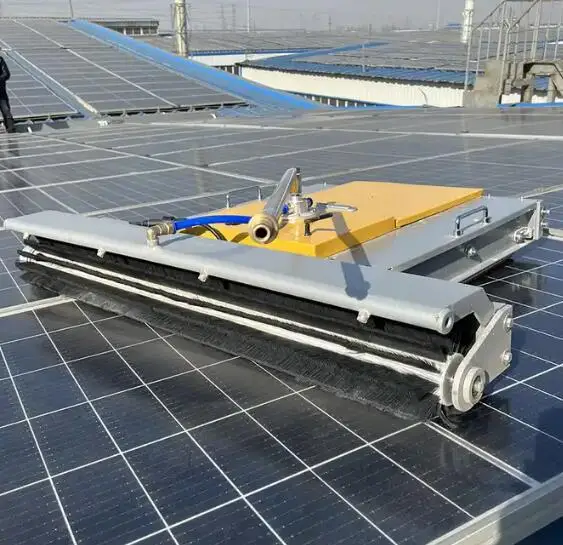 Dry/Wet Dual-Mode Cleaning Equipment,Robotic Machine for Solar Panel ...