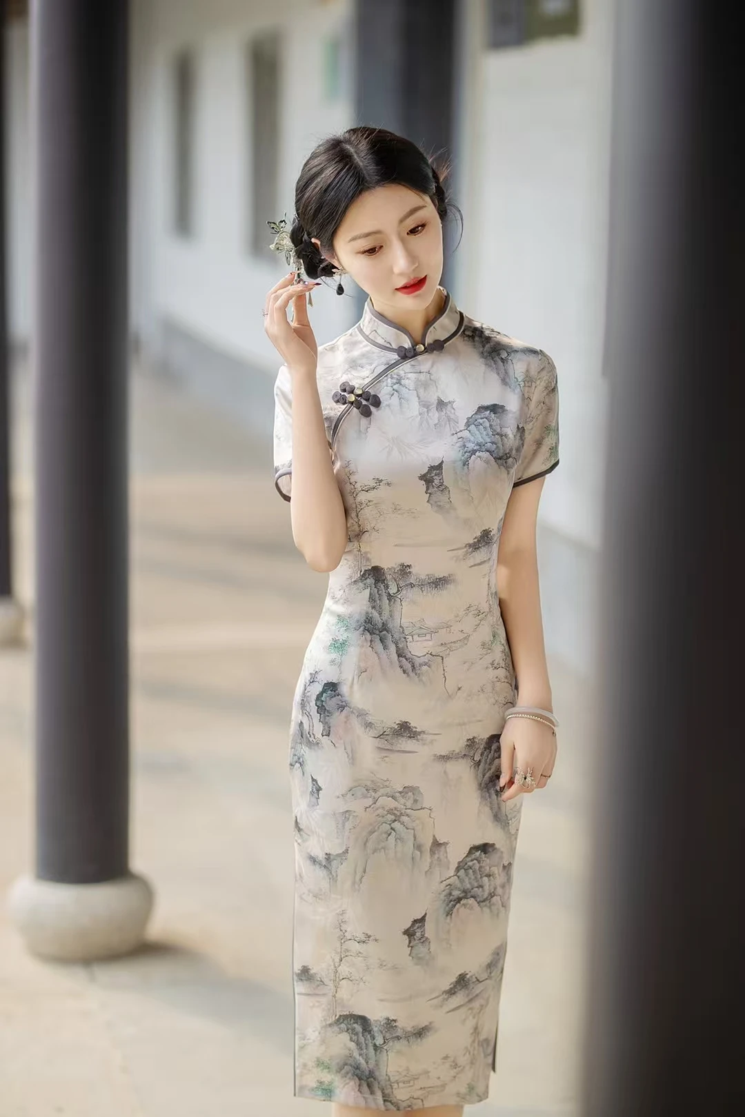 Vintage Style Traditional Chinese Qipao Women's Dress Classical Style ...