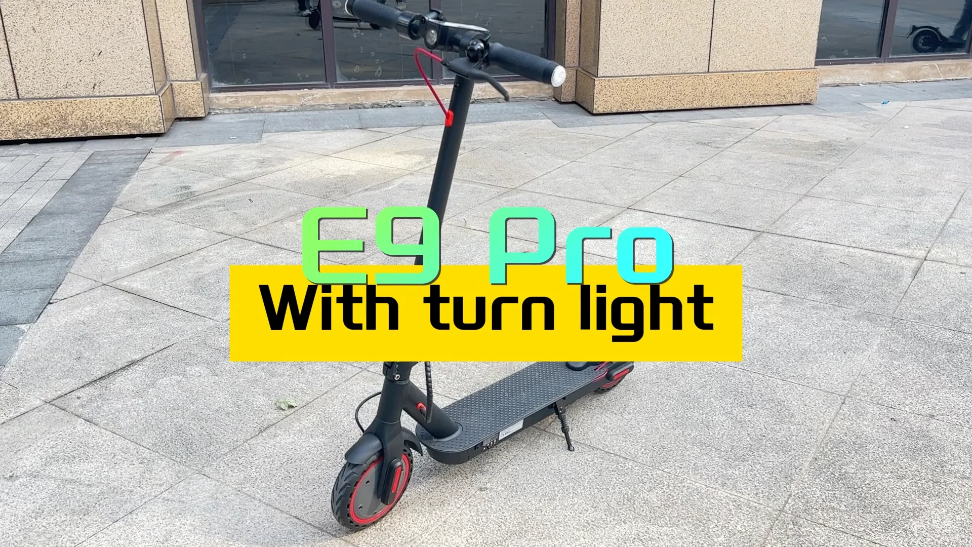 Eu Warehouse New Arrival 350w 36v 10ah Lithium Battery Scooter E9pro ...