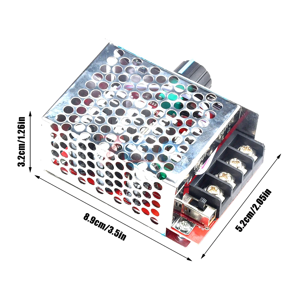 30a 500w Pwm Dc Motor Speed Controller Switch Dc 7-70v Current Voltage ...