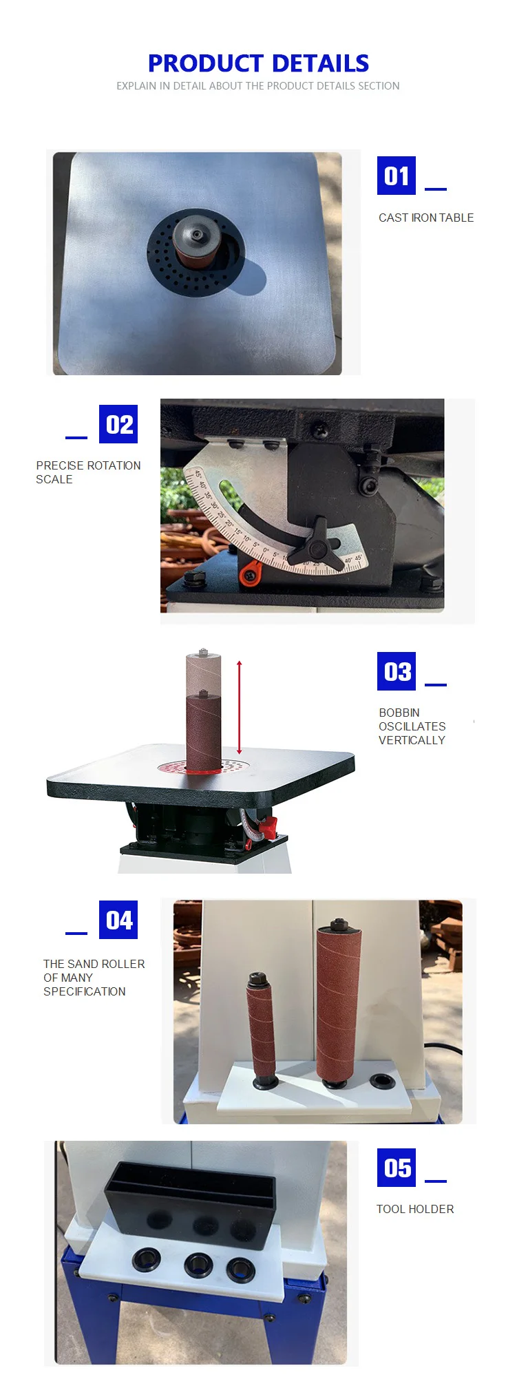 Mm326 Wood Working Vertical Reciprocating Sander Machine - Buy Sander ...