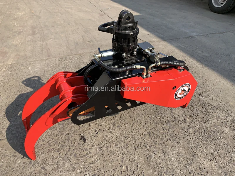 Hydraulic Grapple Chain Saw GS500 for Excavators - 3000kg Capacity ...