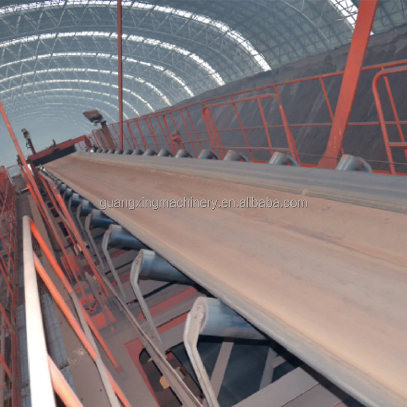 Long Distance Fixed Type Trough Belt Conveyor For Coal Underground ...