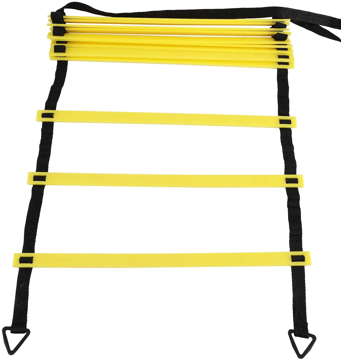20ft Flexible Agility Ladder with 12 Disc Soccer Cones Resistance ...