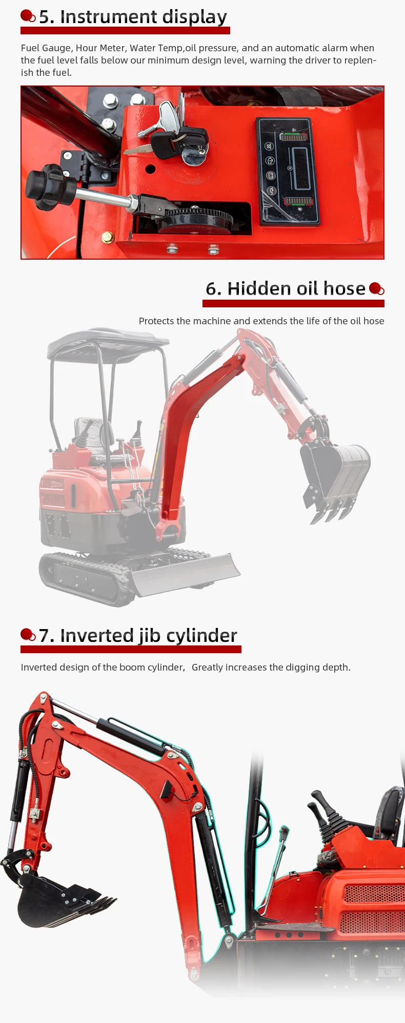 2 Ton 3.5 Ton Digger Micro Size Digger Ce Mini Excavator For Sale High ...