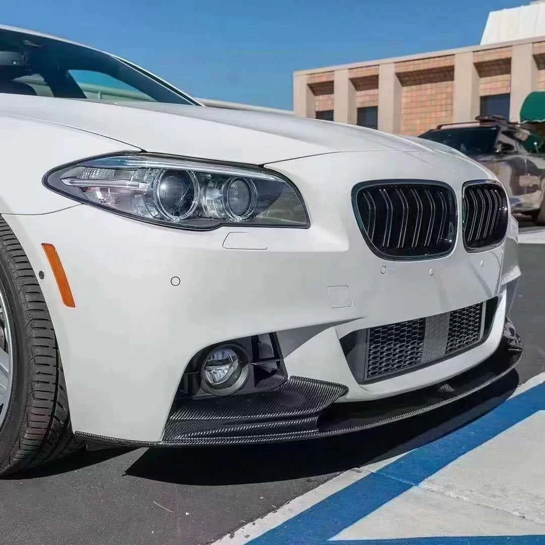 BMW F10 M Sport Carbon Fiber Front Lip Bodykit - 2010-2021