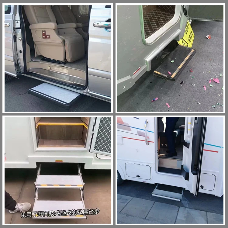 12V Electric Step Frame Assembly for RV Travel Trailers & Motorhomes ...