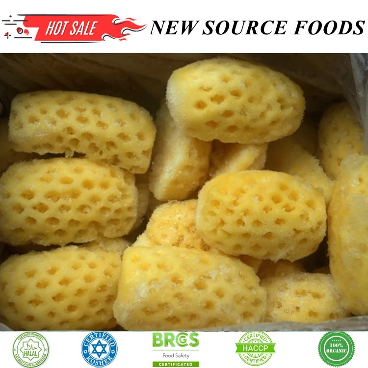 Natural Sweet Frozen Pineapple Chunks Sliced Frozen Pineapple Diced ...
