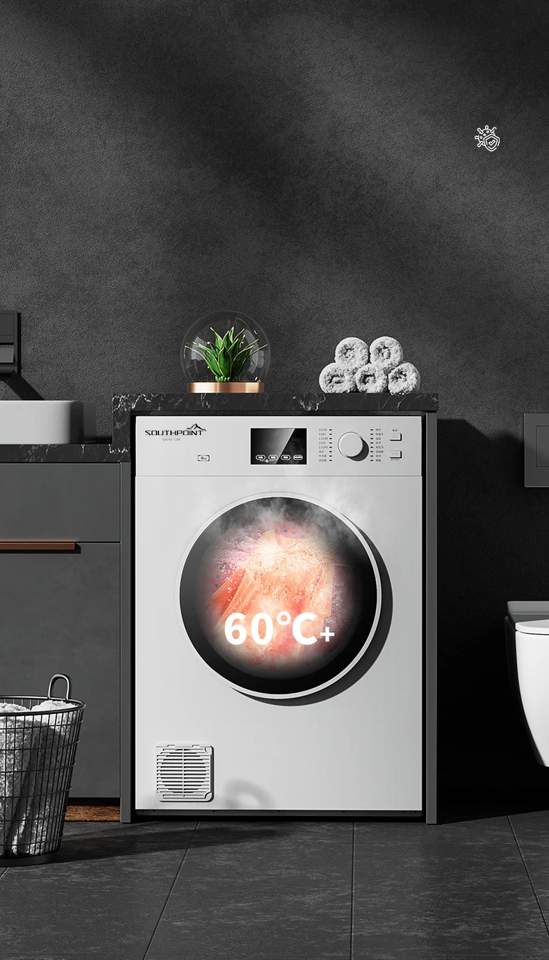 Southpoint 10kg Smart Large Capacity Dryer Fashion Design Portable ...