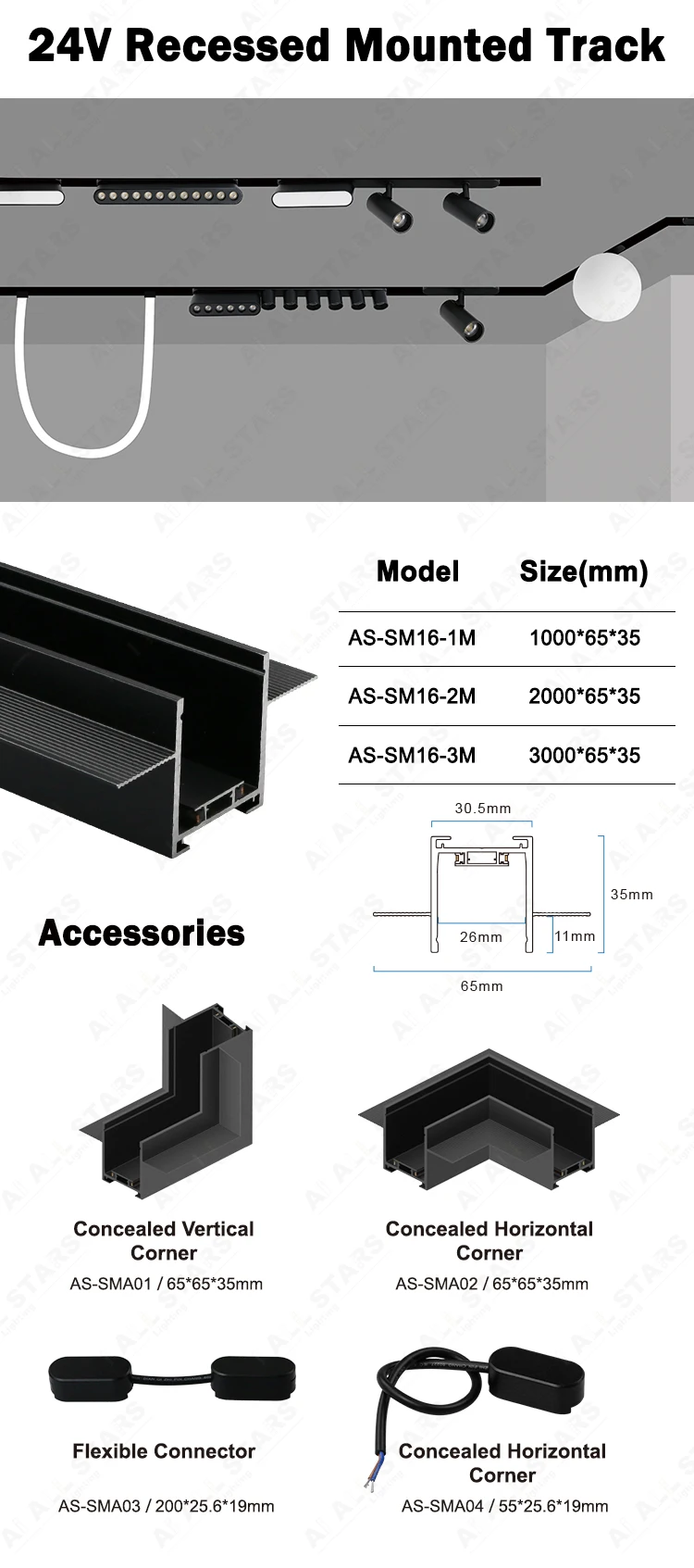 Ceiling Surface Mounted LED Belt Linear Track Lights DC24V Woven Track ...