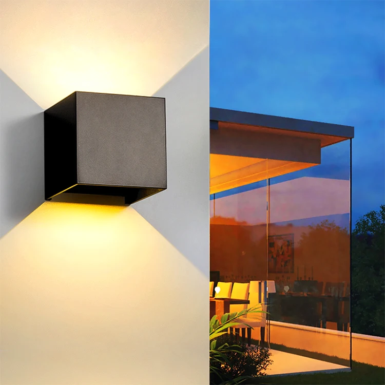 Modern Skills White Black Indoor Outdoor Lighting Home 7w 12w Cob ...