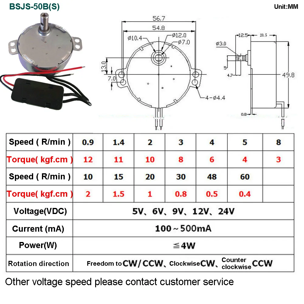 TYC-50 Synchronous Motor - Efficient & Versatile Solutions