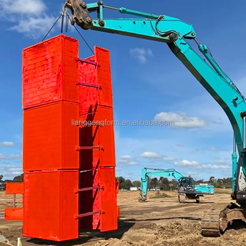 Modern Steel Trench Box Shoring System | Safety Equipment for Concrete ...